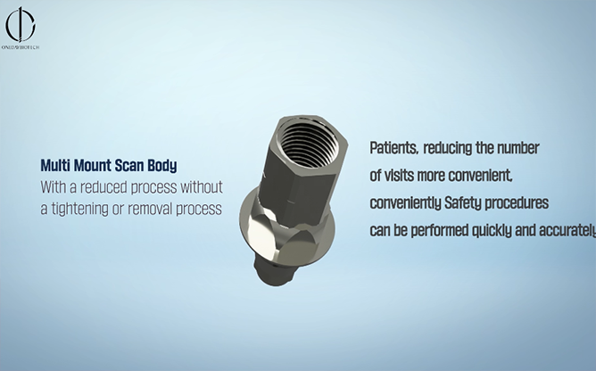 (주)원데이바이오텍 - Multi Mounter Implant | 지식재산영상