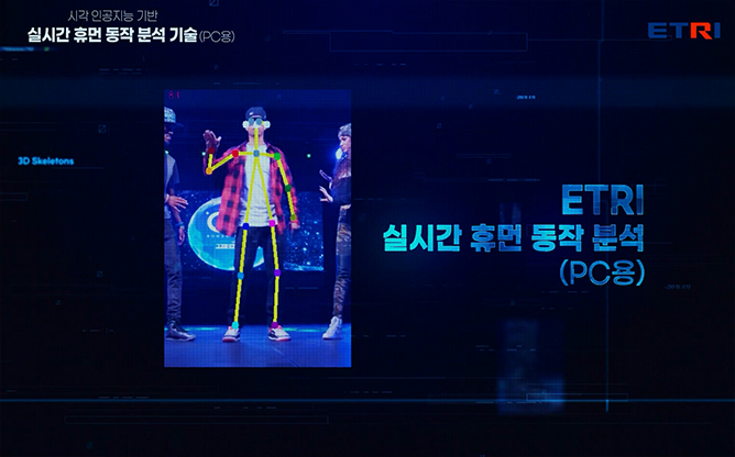 ETRI - 실시간 휴먼 동작 분석 기술 | 지식재산영상